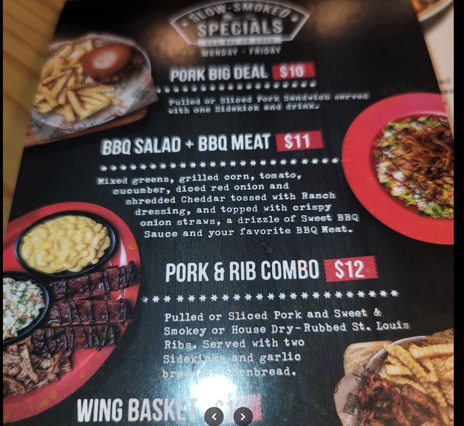 Sonny’s BBQ Restaurant Menu | Smoked Meats, BBQ Platters & Southern Sides